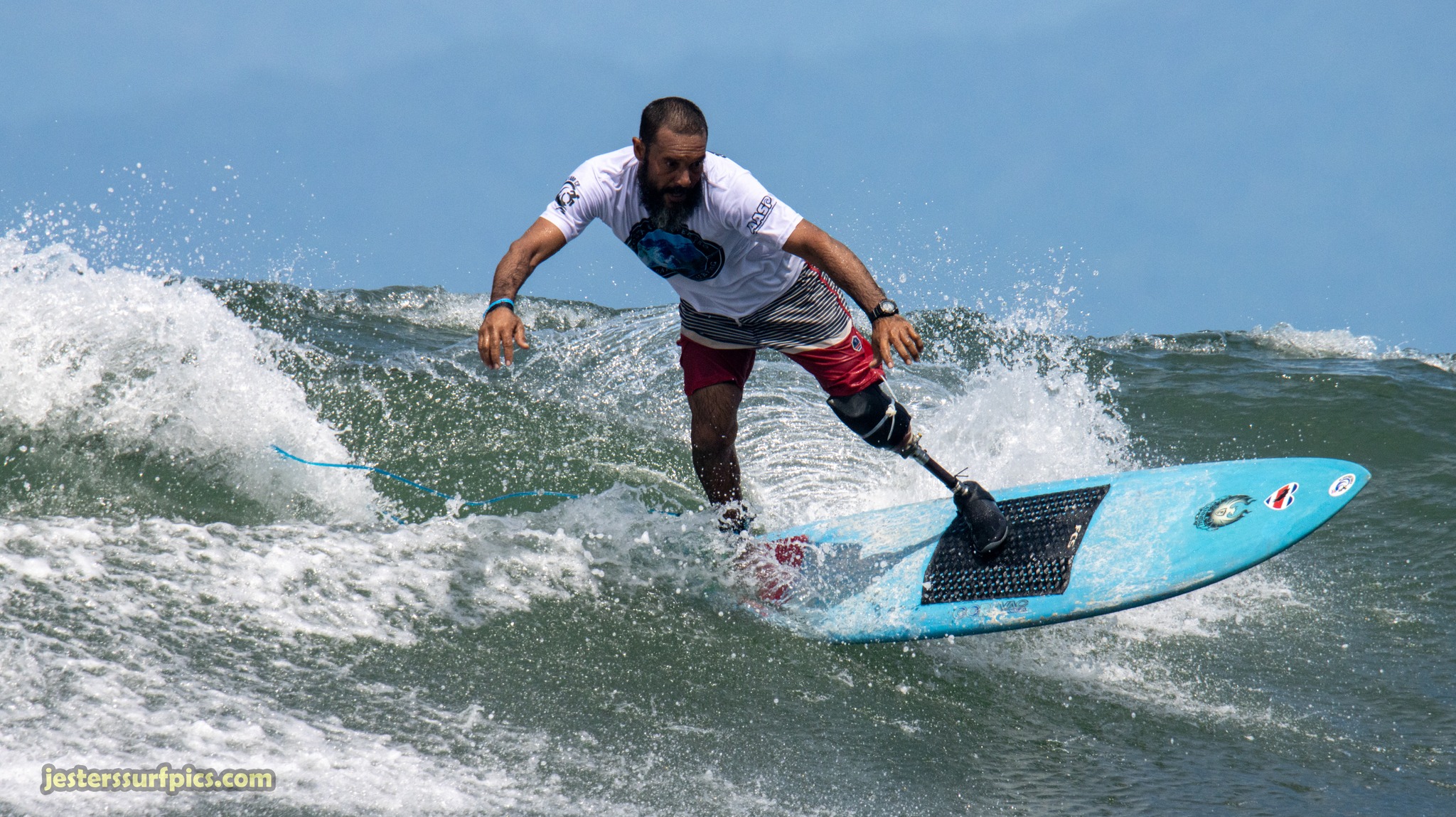 Professional Adaptive Surf Advances to World Class Level in Costa Rica